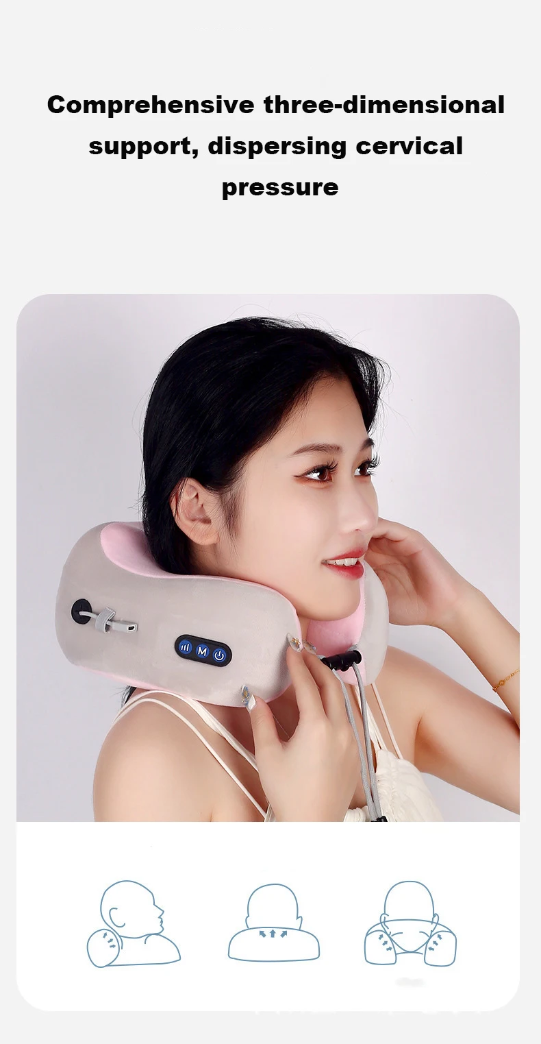 Comfortable Constant Temperature Multi-purpose Massage Pillow Smart ...