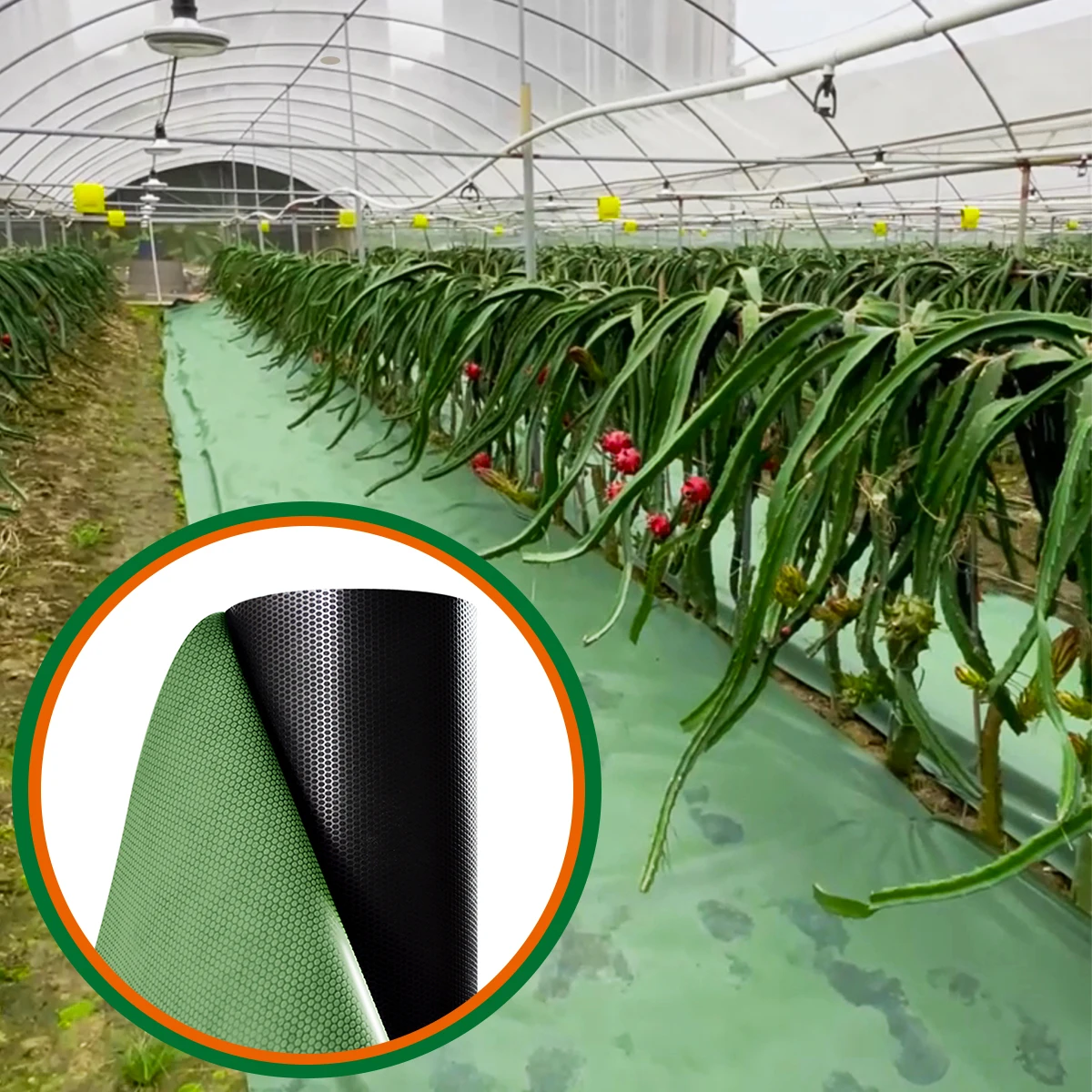 0.6m x 120m Weed Barrier Landscape Fabric 2ft x 395ft Weed Barrier ...