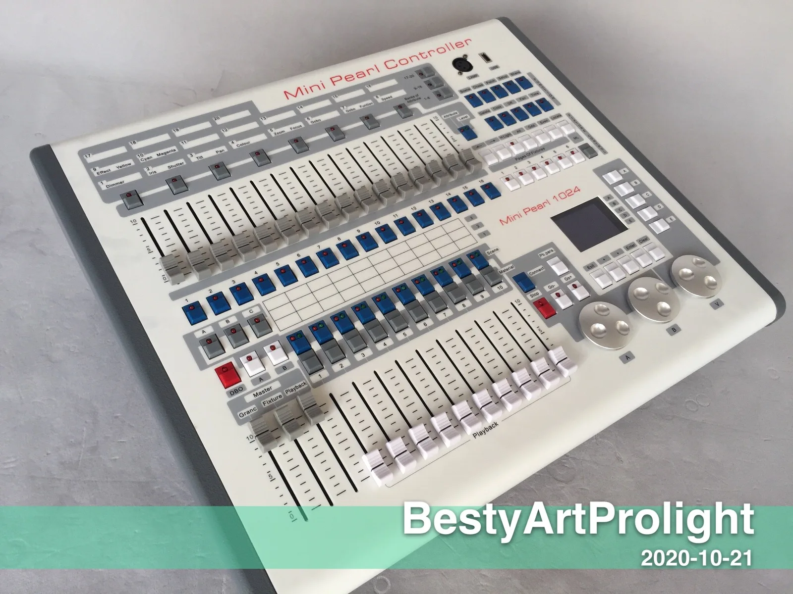 Minipearl 1024 DMX512 Lighting Console Controller with Flight Case Packing