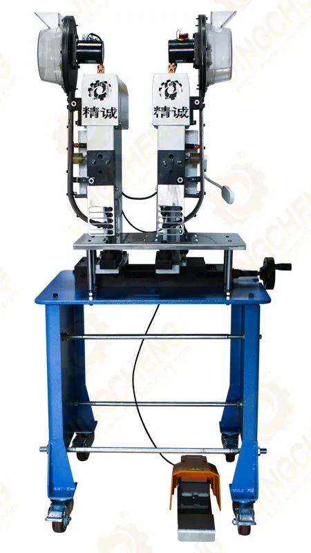 Automatic Double Eyelet Press Machine For Packaging Bags - Buy Eyelet ...