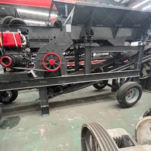 BTMA Automatic Mobile Diesel Hammer Crusher - Portable & Efficient