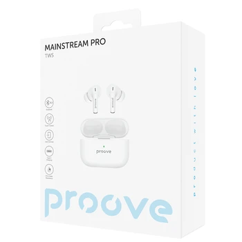 Proove Mainstream Pro 2024 Tws Earphones Bt5.3 Earbuds For Music/sports ...