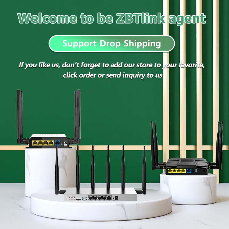 Zbtlink Hot Sale Industrial Using 4g Module Gigabit Ports 1200mbps Dual ...