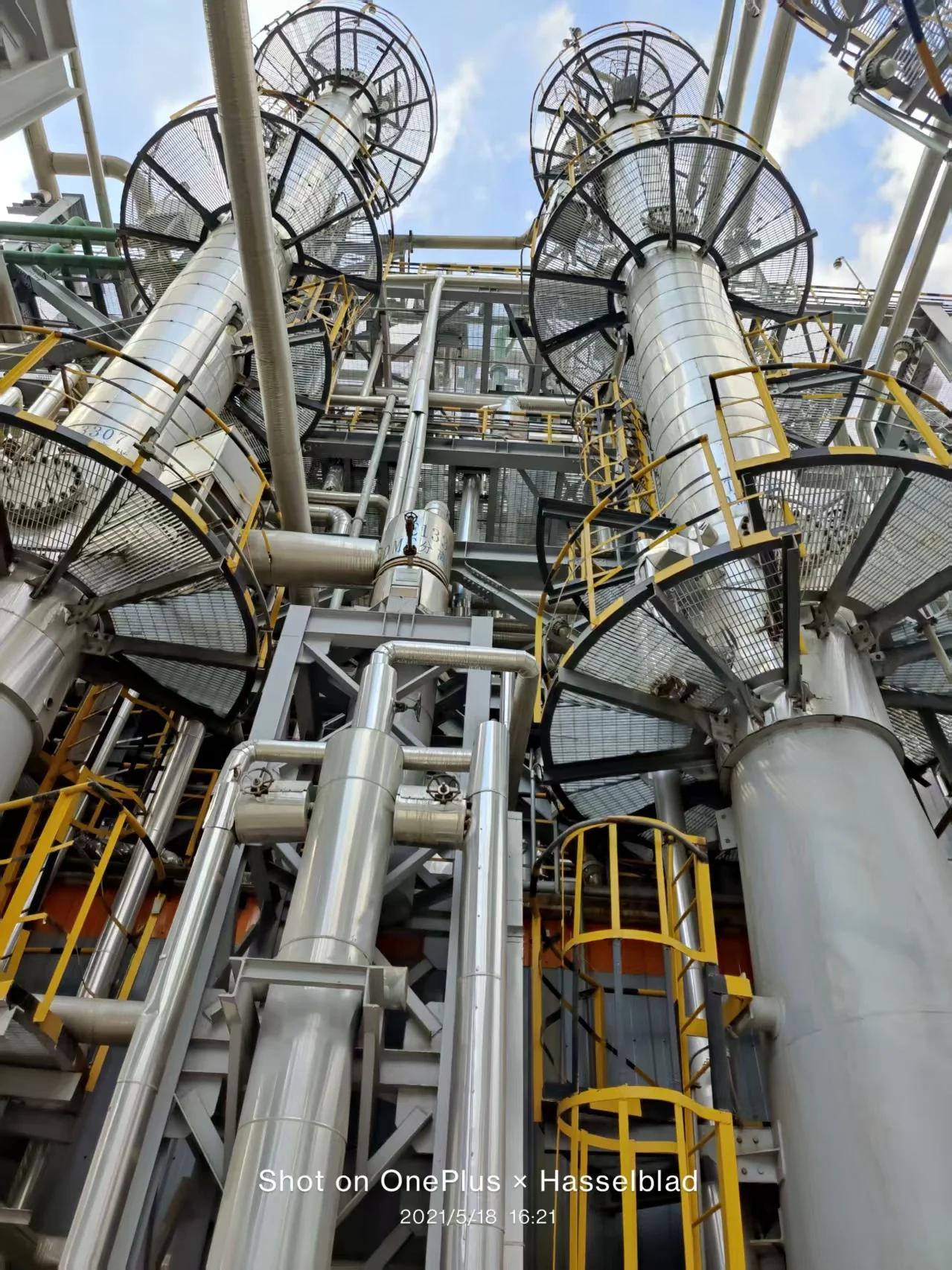 Automatic Alcohol Ethanol Distillation Column Tower Plant