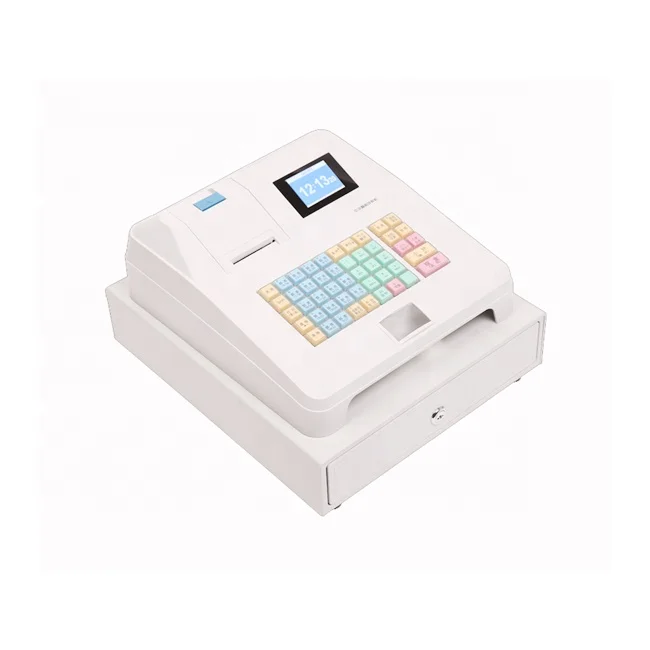 Classical Payment Terminal 48 Keys Electronic Cash Register POS Machine ...
