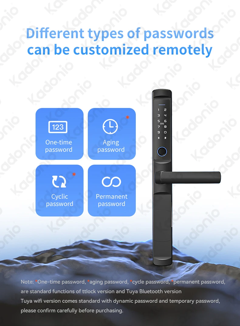 Kadonio IP66 Waterproof Outdoor Smart Lock - Secure & Convenient