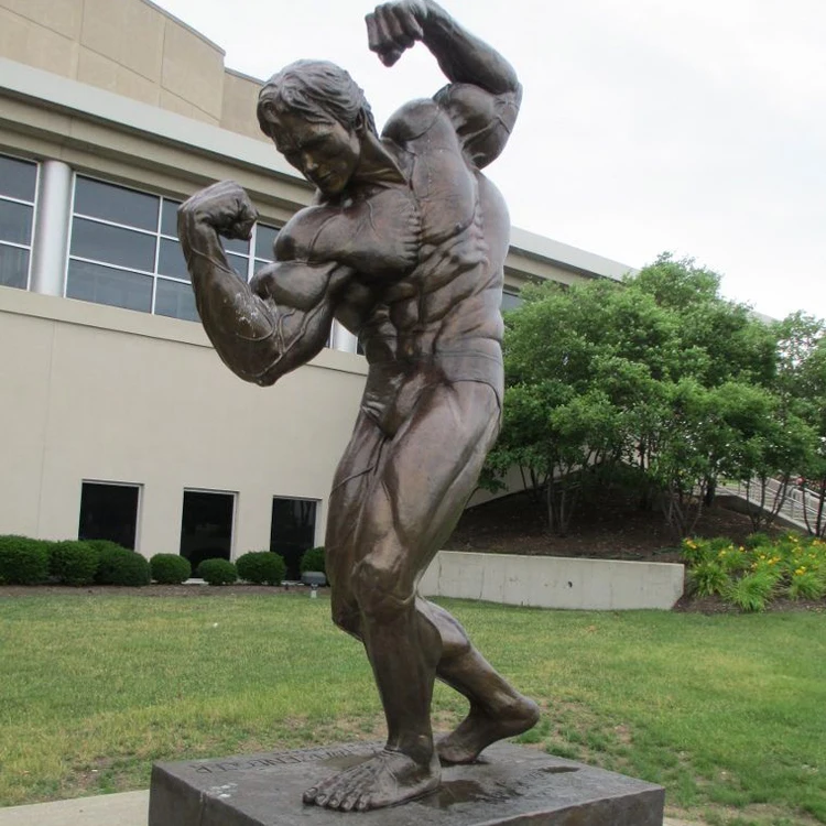 Outdoor Garden Decor Cast Bronze Figure Man Statue Life Size Bronze ...