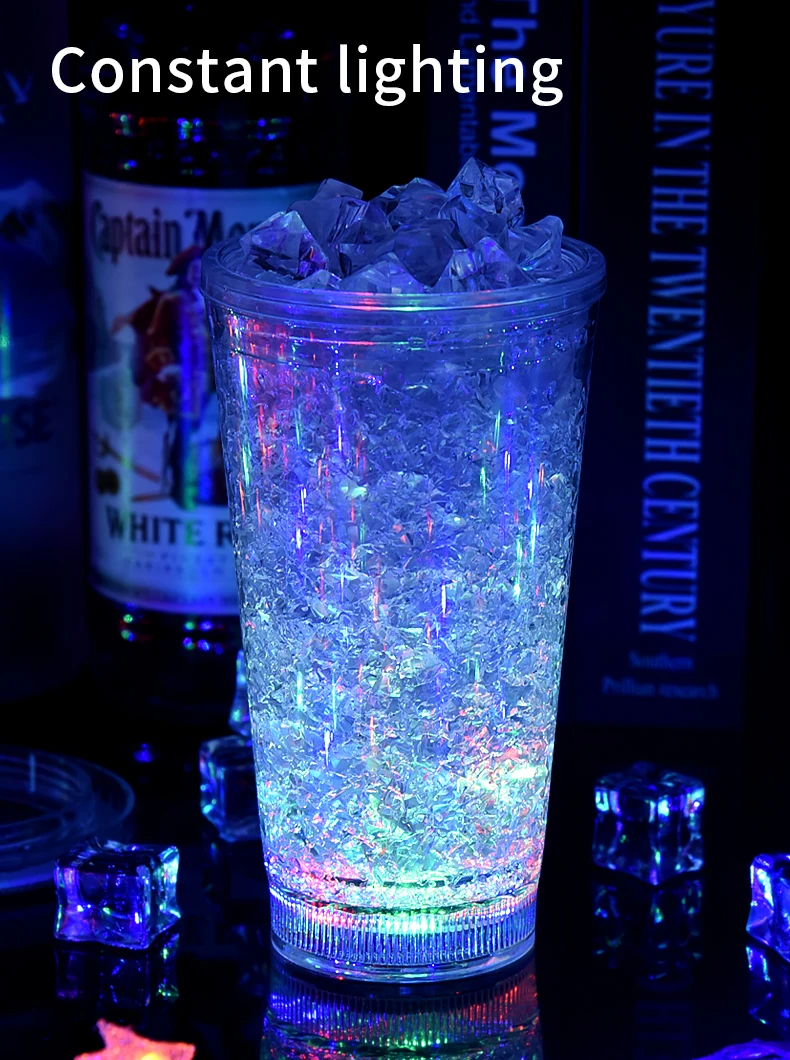LED Cup - Holiday Home Decoration Battery Powered Tumbler