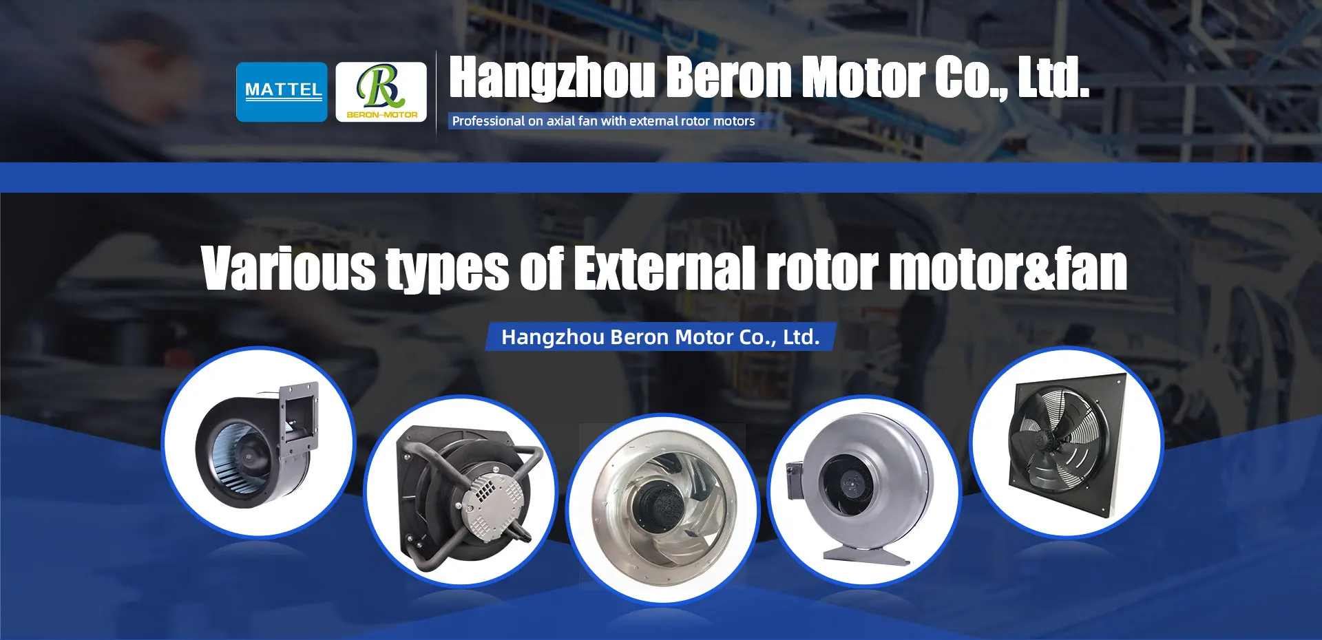 Customized Size Turbocharged Coaxial Centrifugal Fan