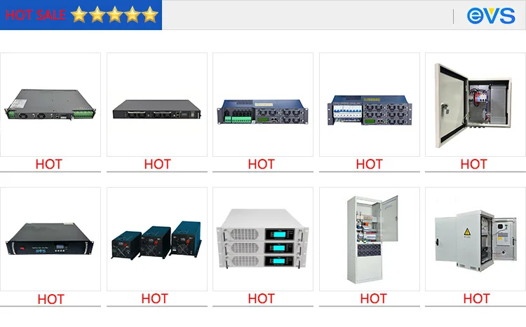 19 Inch Rack Mounted 220V 380V AC to 48V DC Rectifier