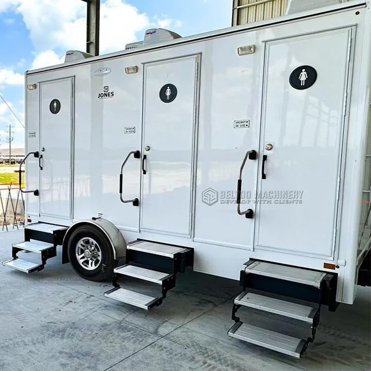 Customized Restroom Trailers - Portable Toilets Manufacturers