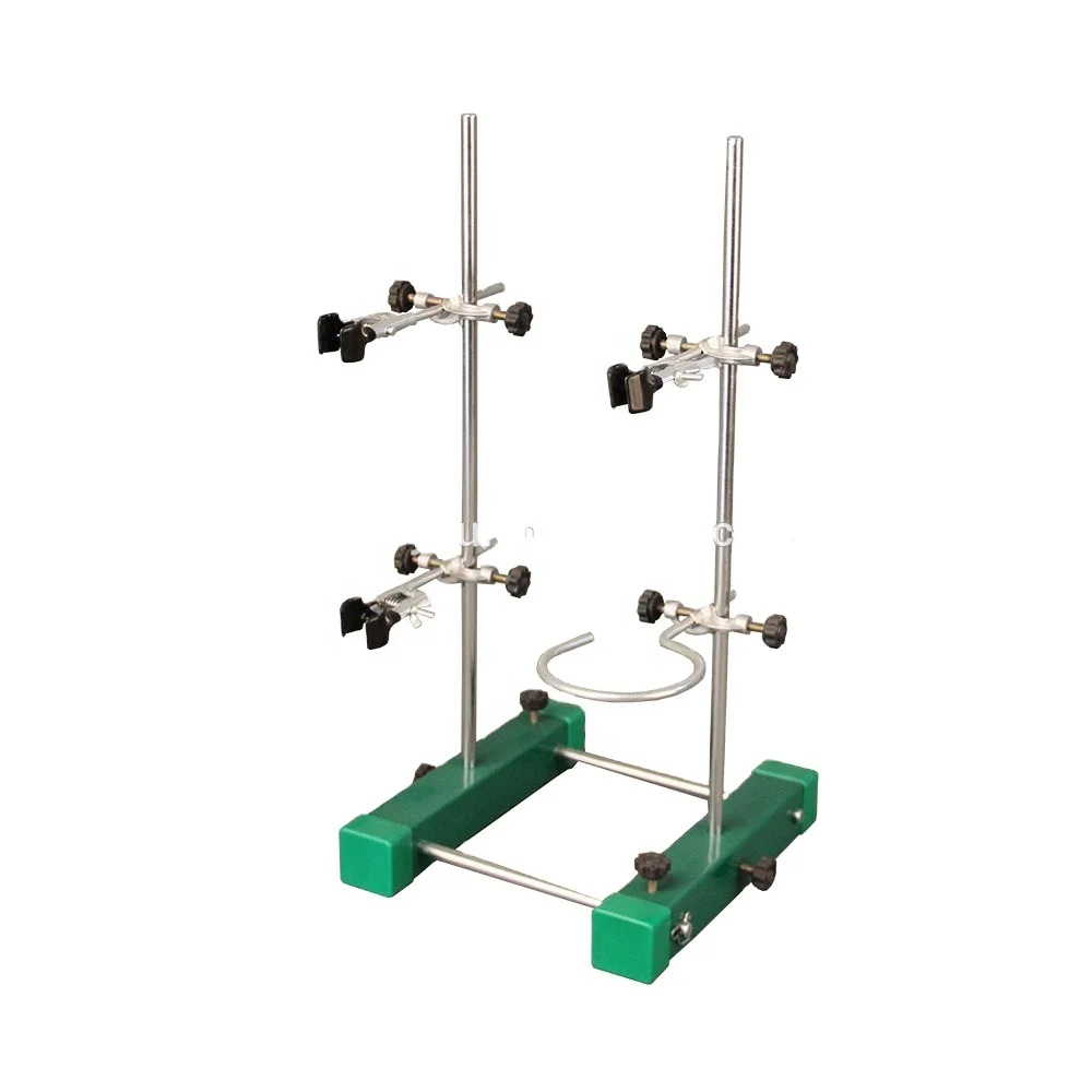 Chemical Lab Combine Stand Set with 2 Connected Support Stand 30-50 Cm ...