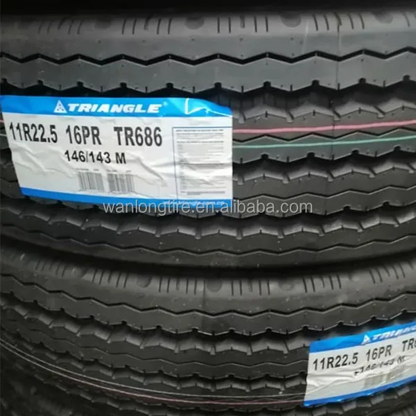Truck Tires TR686 Triangle Radial 11R22.5 - Durable & Efficient
