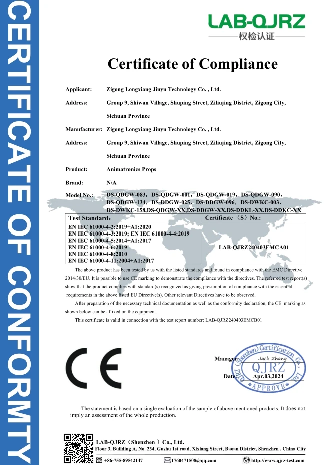 Scare up Halloween with Dinosky's Life-Size Animatronics