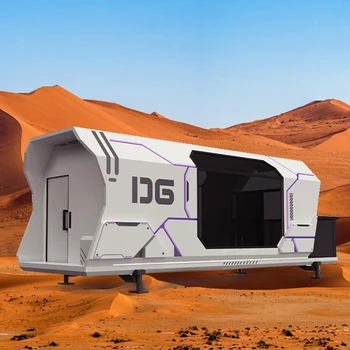 Spacecraft Homestay Capsule House Commercial Space Airship Pod Movable ...