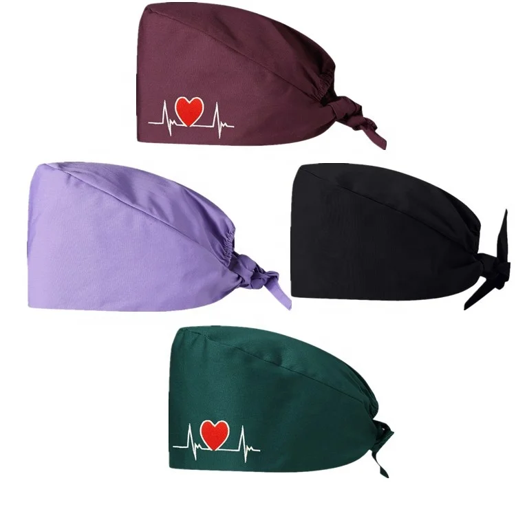 Professional Logo Custom Cotton Men's Women's Unisex Adjustable Medical ...