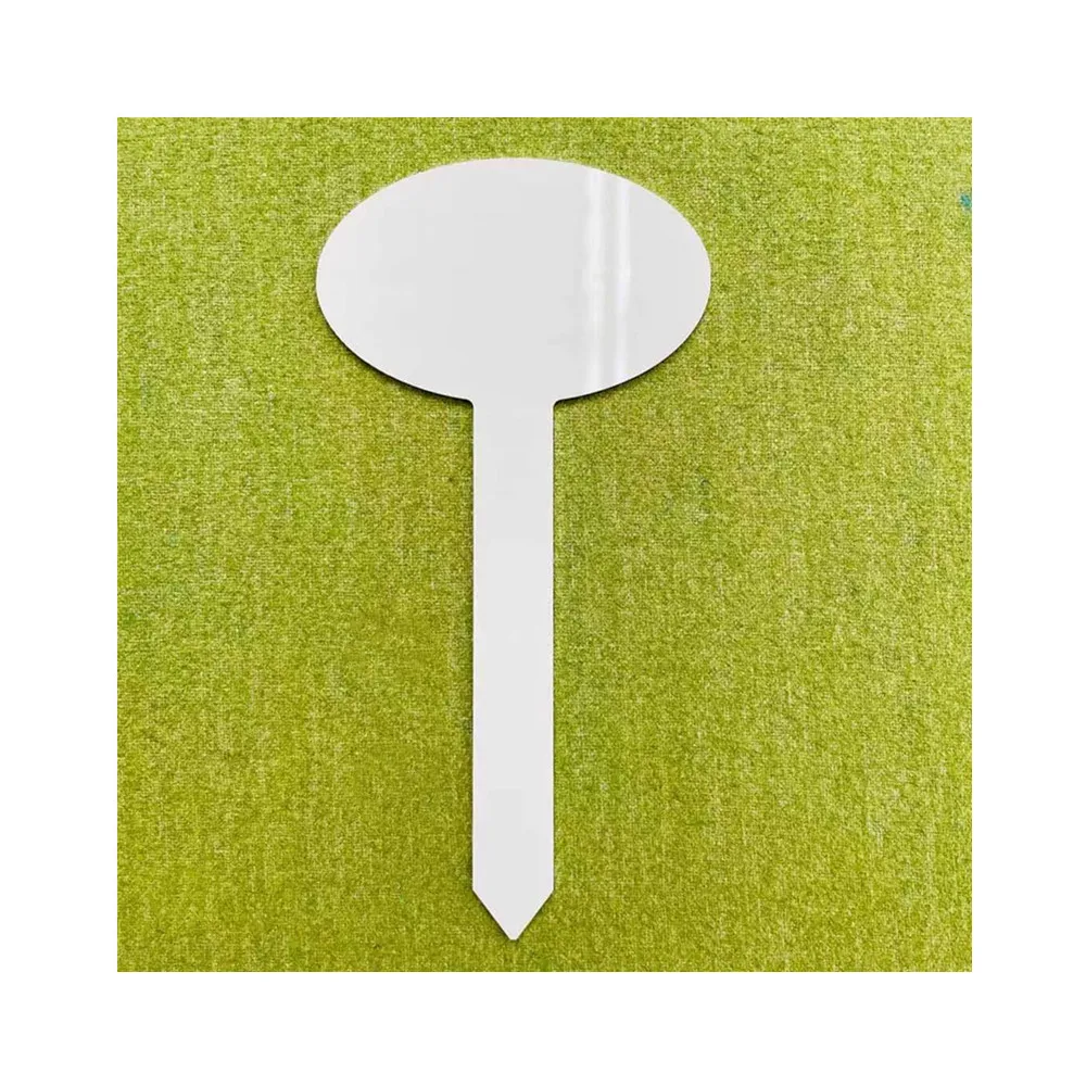 Printable White Sublimation Aluminium Plant Label Blank Multi Shape ...