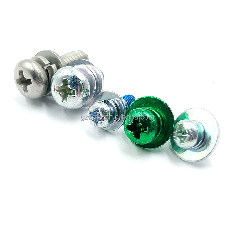 Custom Pan Head Phillips Sems Screws - Secure & Durable