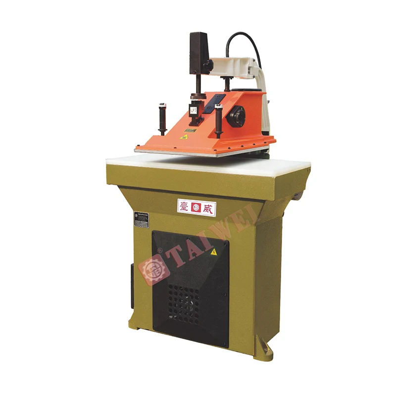 20 Ton Hydraulic Swing Arm Cutting Machine Multiforce Rocker Shoe Die ...