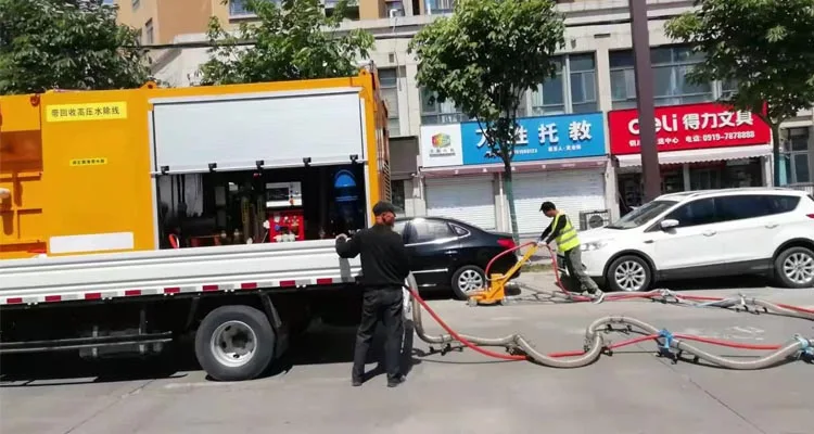 1500bar Uhp Water Jetting Road Marking Machine With Vacuum System - Buy ...