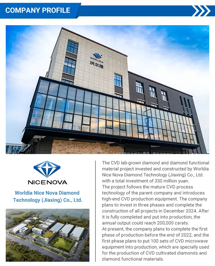 Nice Nova Lab Built Cvd Man Made Diamond Manufacturers For Sale Pink ...