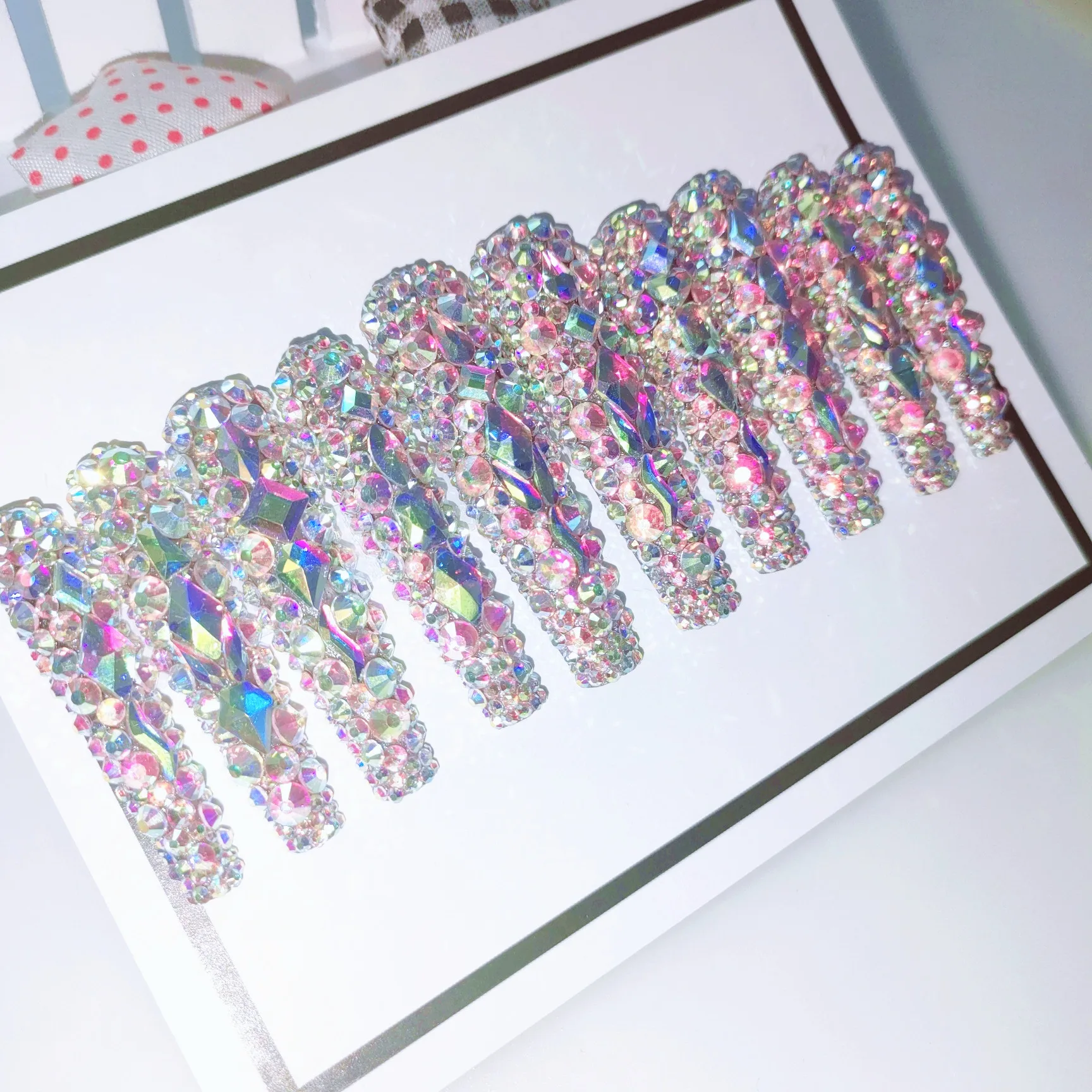 New Arrival Handmade Press On Nails Acrylic Press On Nails Customized ...