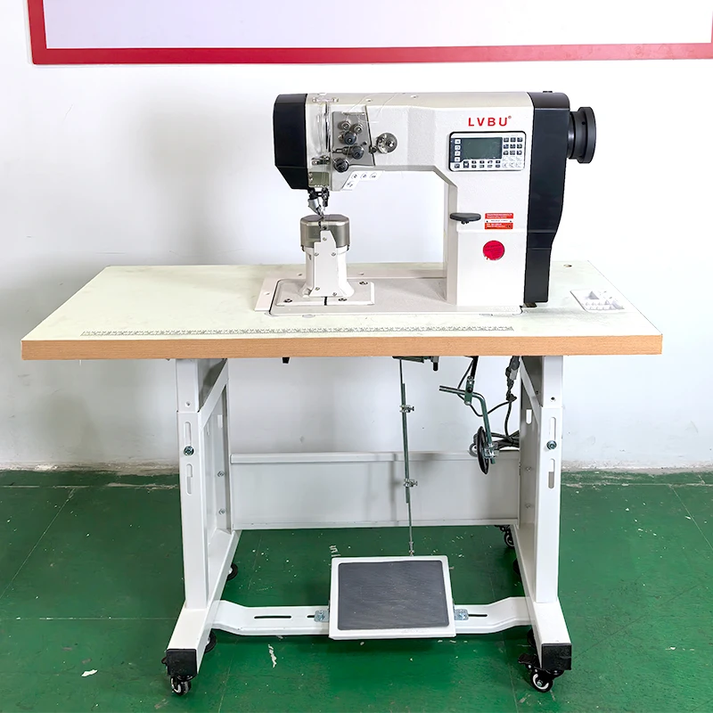 Double Needle Sewing Machine Industrial Set Sport Shoes Upper Part ...