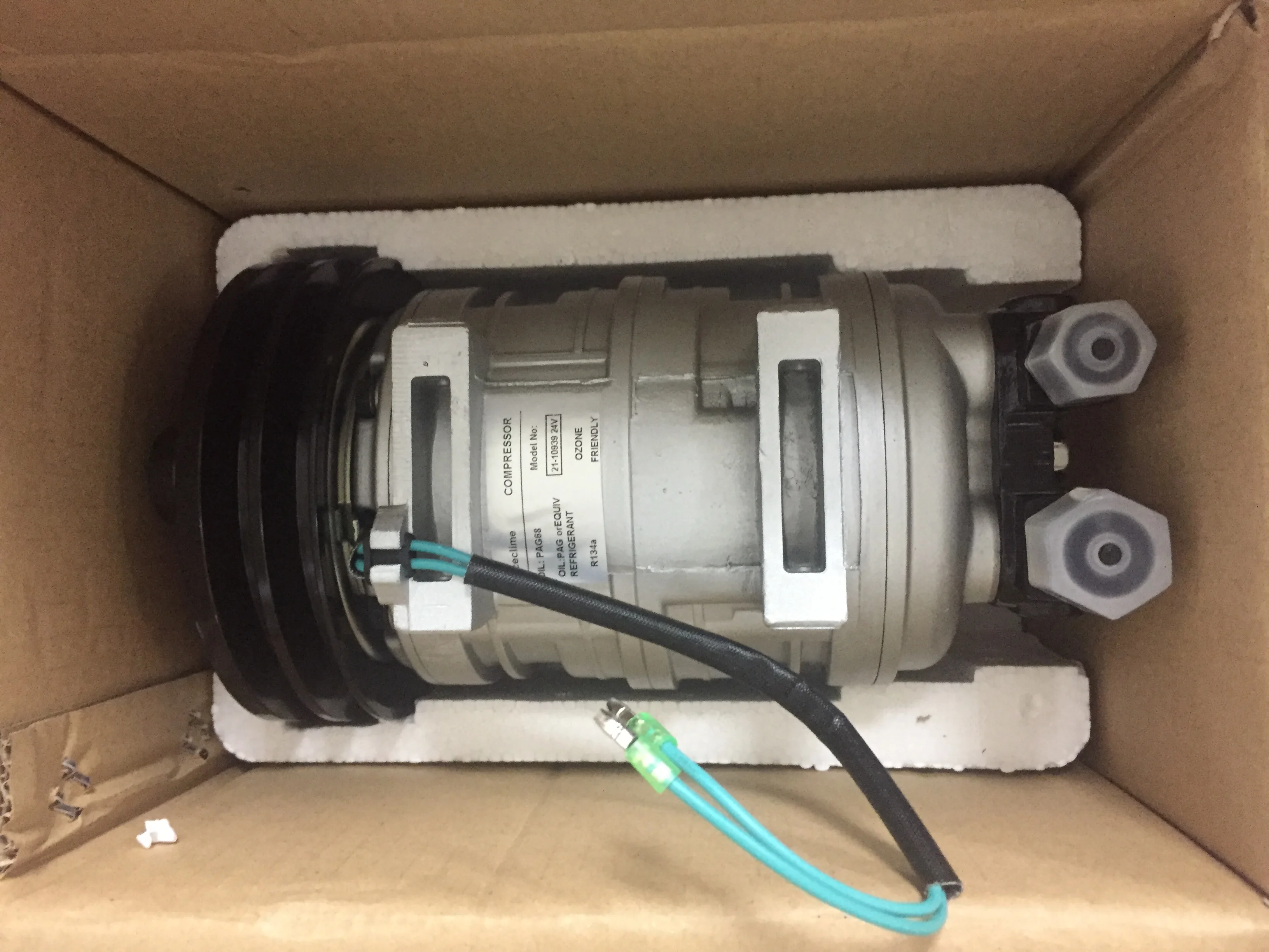 Truck Bus Compressor Tm21 2a 24v Air Conditioner Compressor - Buy Truck ...