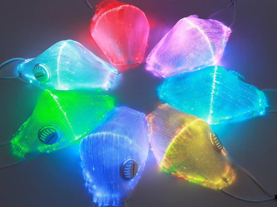 LED Luminous Fiber Optic Fabric RGBW for Banquet & Wedding