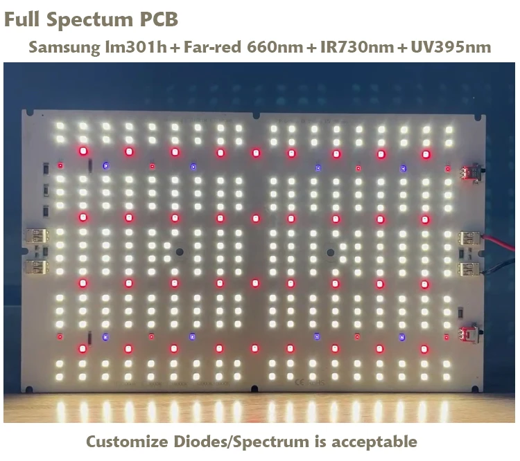 Customize LM301H Evo PCB Board - Full Spectrum 120W LED Grow Light