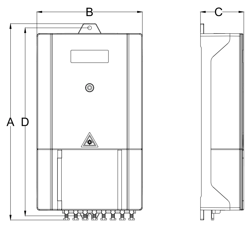 Ftth 8芯光纤结mdu盒8c配电点8f光端接入模块分路器 - Buy 纤维mdu盒,光纤连接mdu盒,光纤连接mdu盒 Product ...
