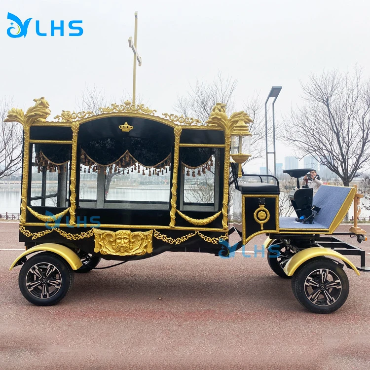 Electric or Horse-Drawn Funeral Hearse - LHS Funeral Chariot