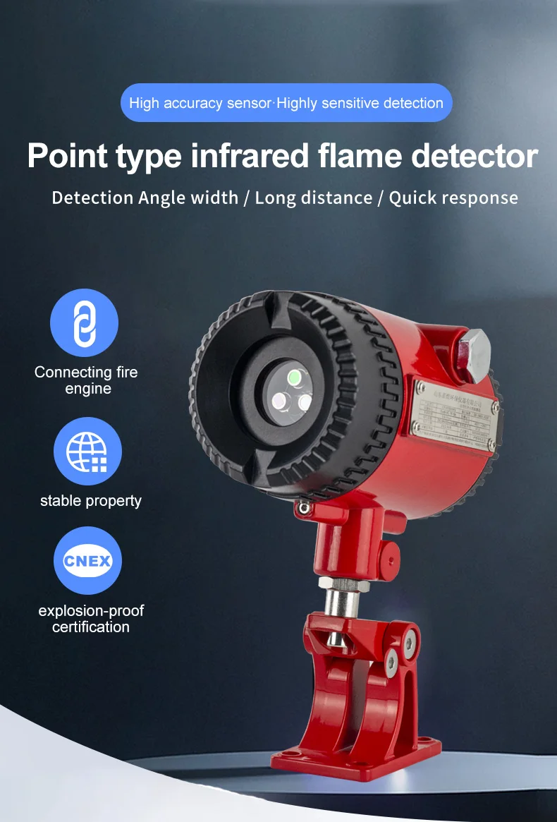 RTTPP LY-H1000IR3 Infrared Flame Detector - Reliable Fire Safety