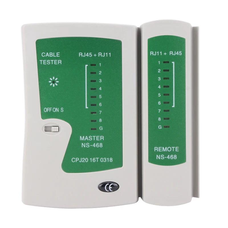 Network Cable Tester For Rj45 Rj11 Connecter Telecom Telephone Wire ...