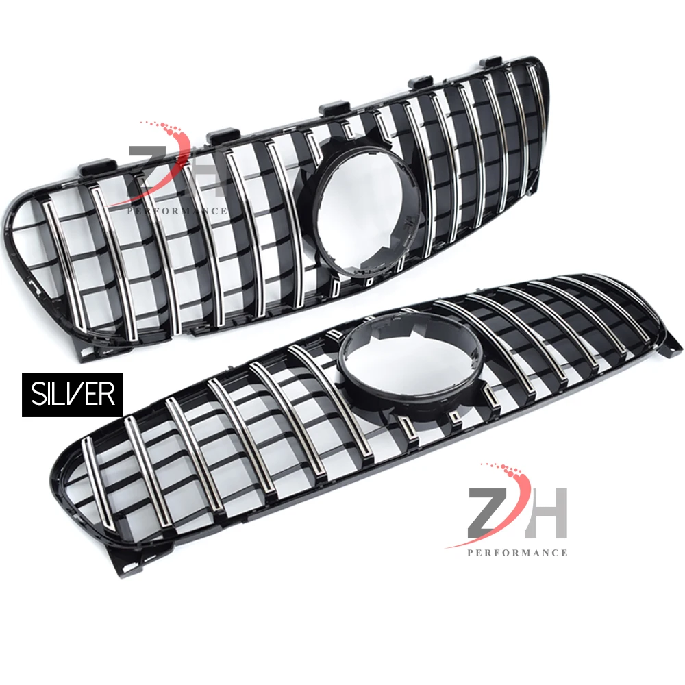 X156 Grille,Gtr Panamericana Front Bumper Hood Grill For Mercedes Gla ...