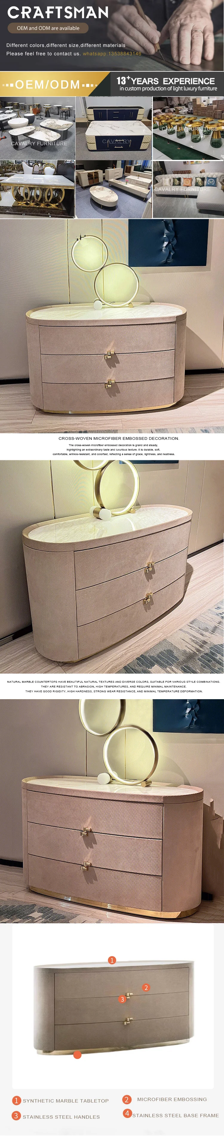 Villa Buffet Sideboard,Italian Minimalist Sideboard,Light Luxury Hotel ...