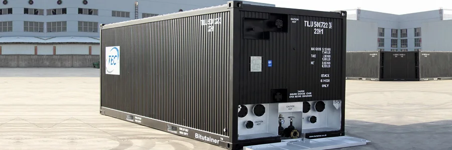 ASME, ISO 20 Feet Electric Heating Bulk Asphalt Storage Container