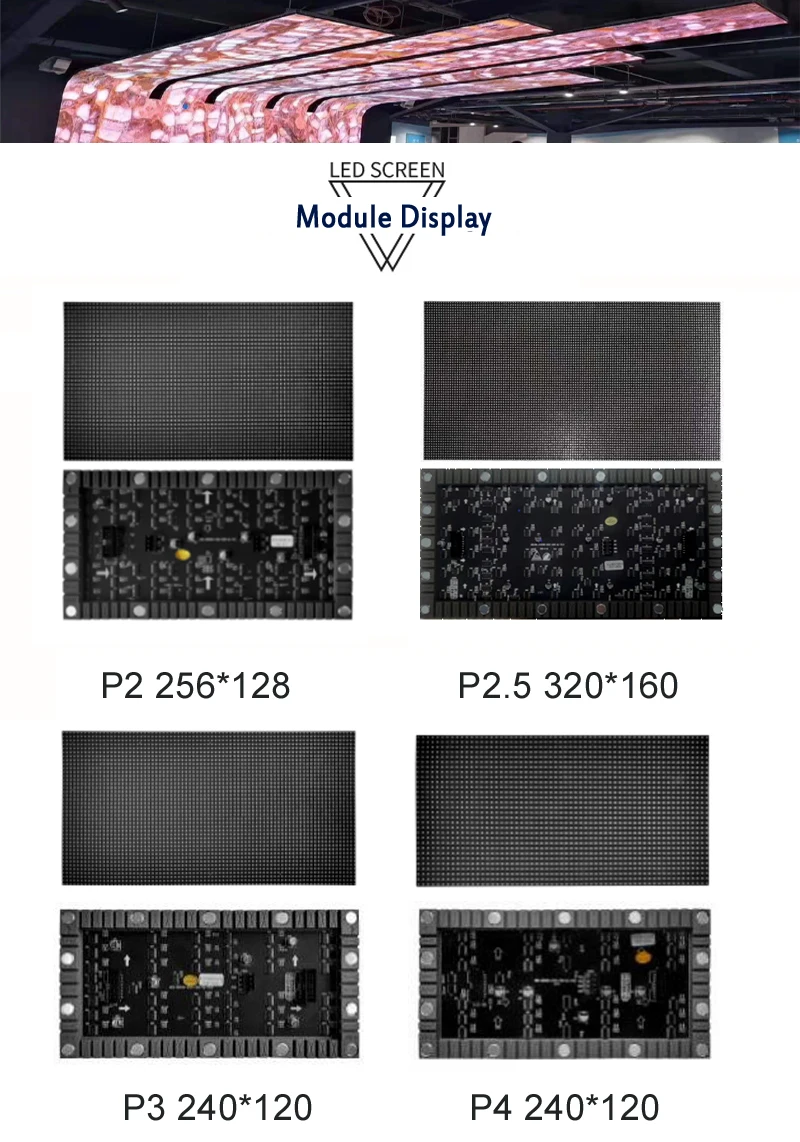 Full Color Column Led Screen Circular Led Video Wall Display - Buy ...