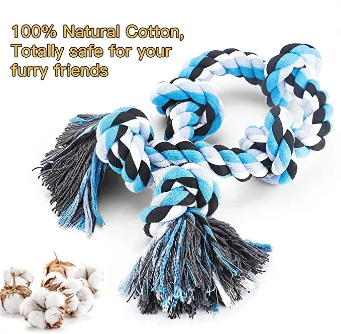 Indestructible Dog Rope Toys for Aggressive Chewers