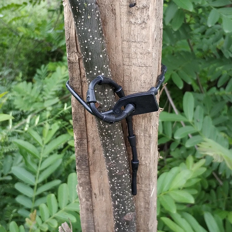 17 cm Soft Wire Tie Tree Ties Strong Stretchable Plastic Tree Lock Ties ...