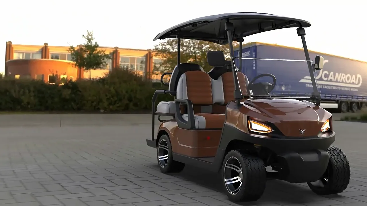 Street Legal Brand New Hot Sale Farm Utility Lead-acid Golf Cart 4 ...