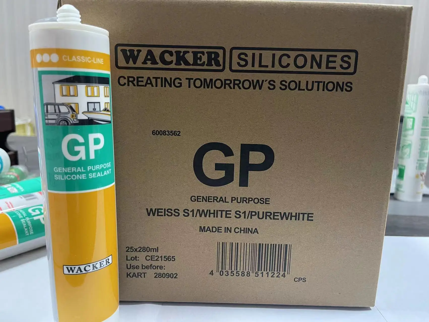 Sealant Silicon Soudal Silicone Sealant Fast Drying General Purpose Gp Rtv Acetic Glass Silicone ...