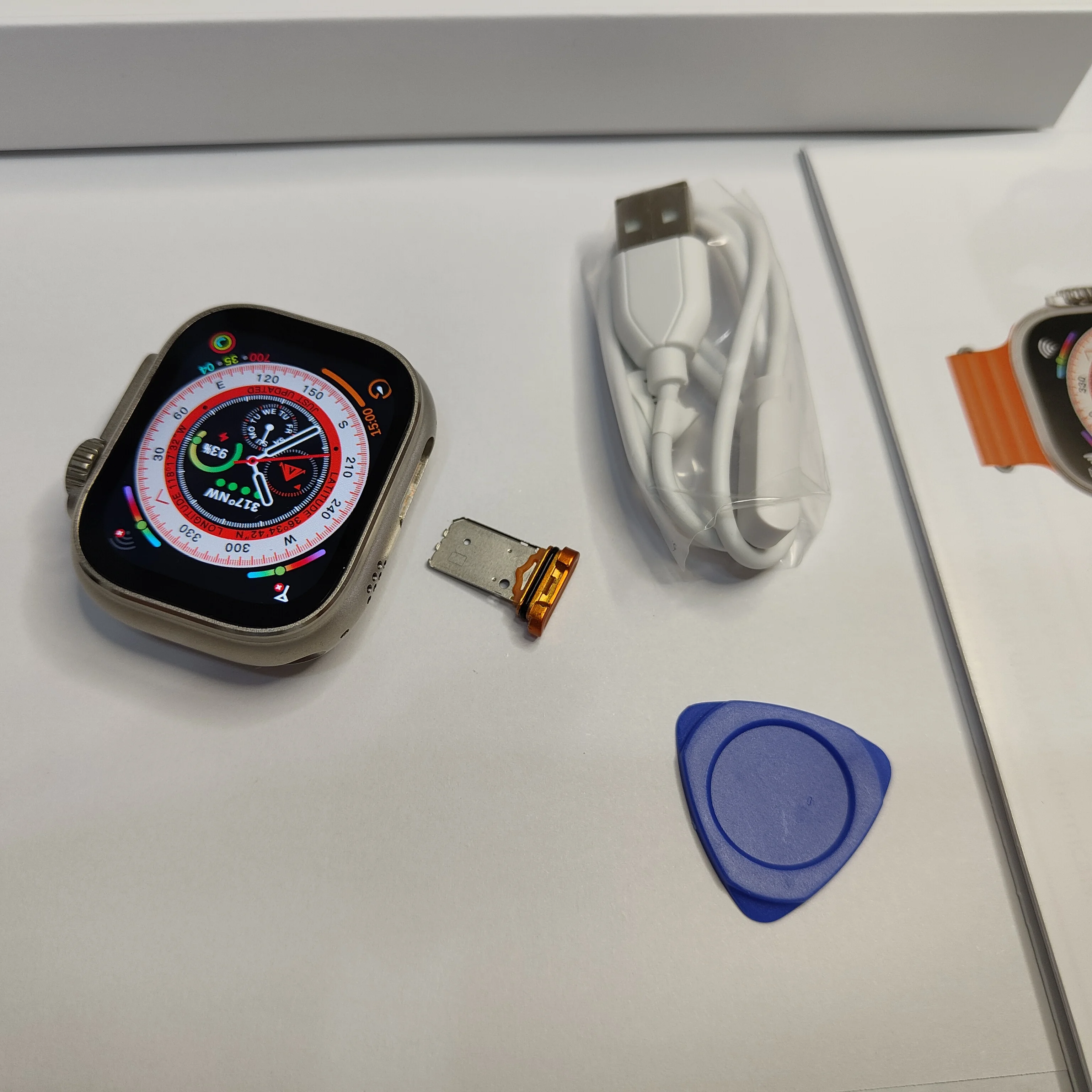 2023 Newest Sim Smart Watch Sim Card 4g Karta Watch Ultra Phone With ...