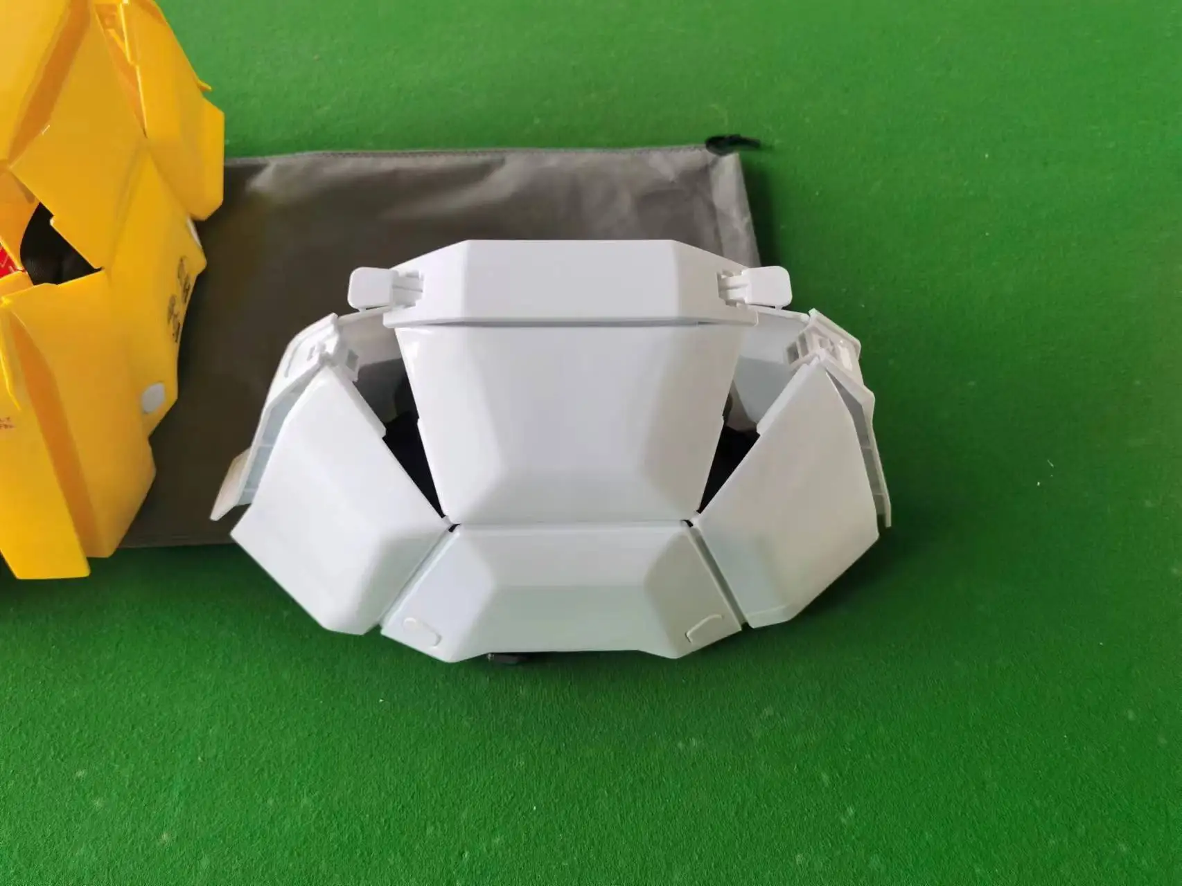 Foldable Safety Hardhat Helmet Outdoors Collapsible Helmet Construction ...