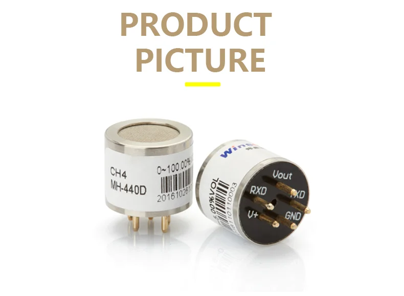 Mh-440d Ndir Infrared Ch4 Gas Sensor For Industrial Location Methane ...