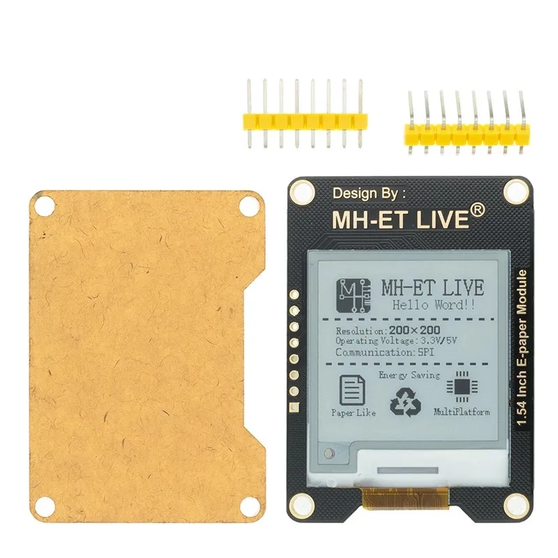 MH-ET LIVE 1.54 Inch E-Paper Module - Epaper Display Screen