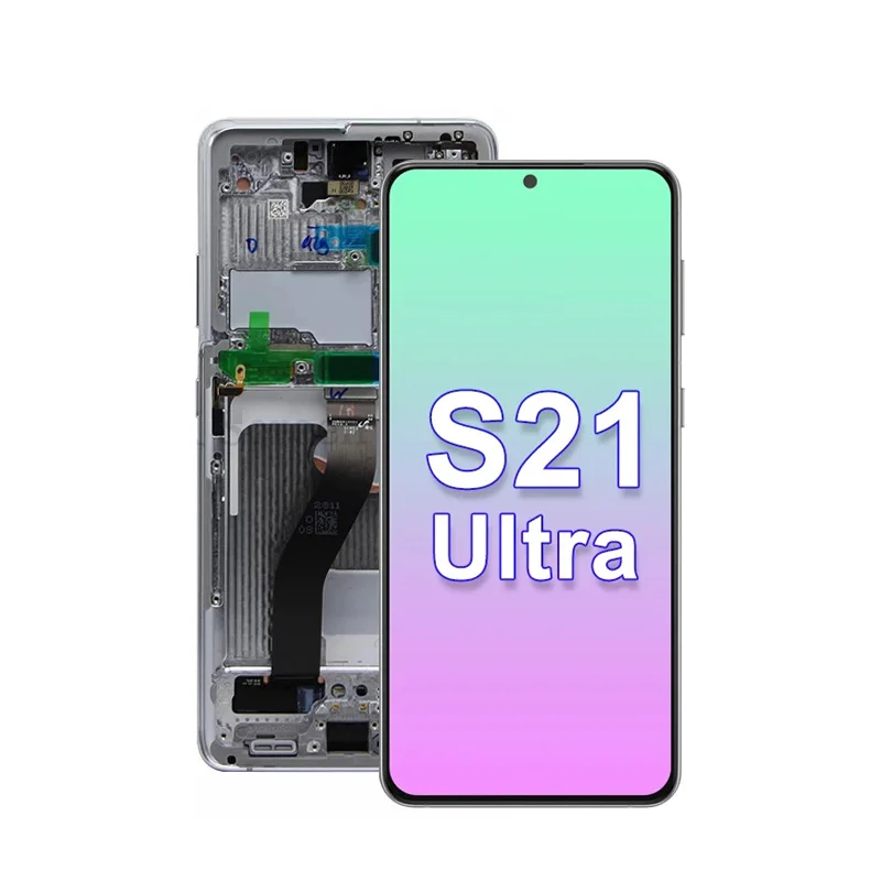 6.8 Inch S21 Ultra 5g Lcd Display Touch Screen Digitizer Parts For ...