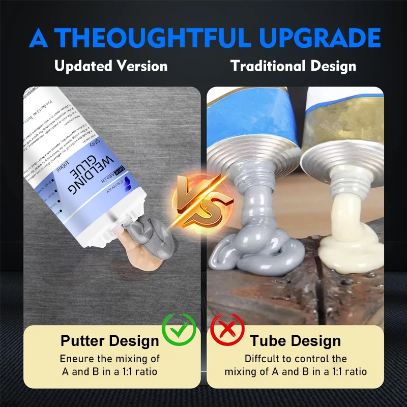 100ml Strong Ab Epoxy Adhesive Resin Waterproof Sealant Metal Glue ...