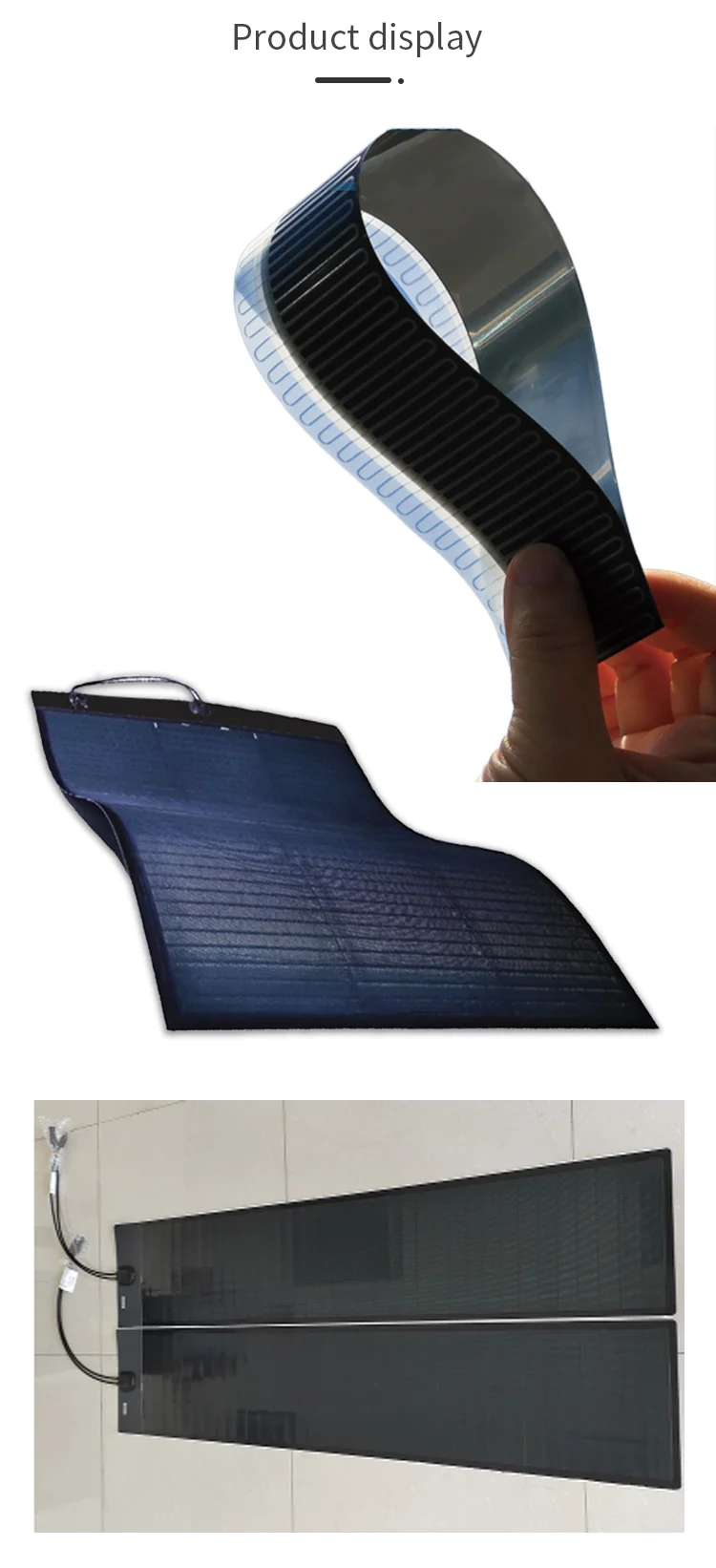 Hanergy BIPV Flexible Thin Film Solar Panels 360W-380W for Efficient ...