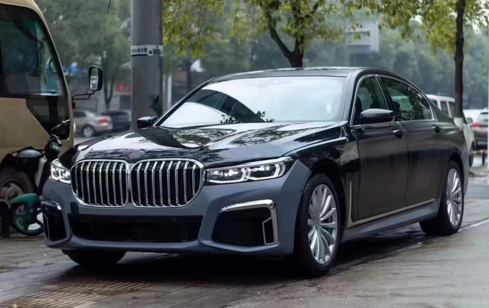 Bodykit For Bmw 7 Series 16-18 G11/g12 To 21 G11 Lci M760 Bodykit G12 Lci Laser Headlamp Full ...